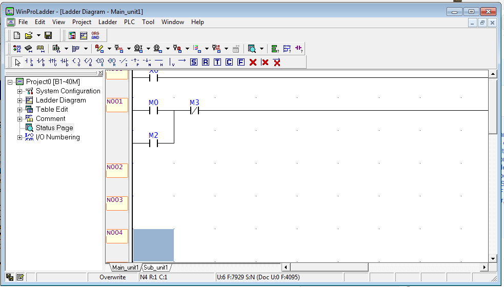 WinProLadder : Software Programming Ladder PLC Fatek