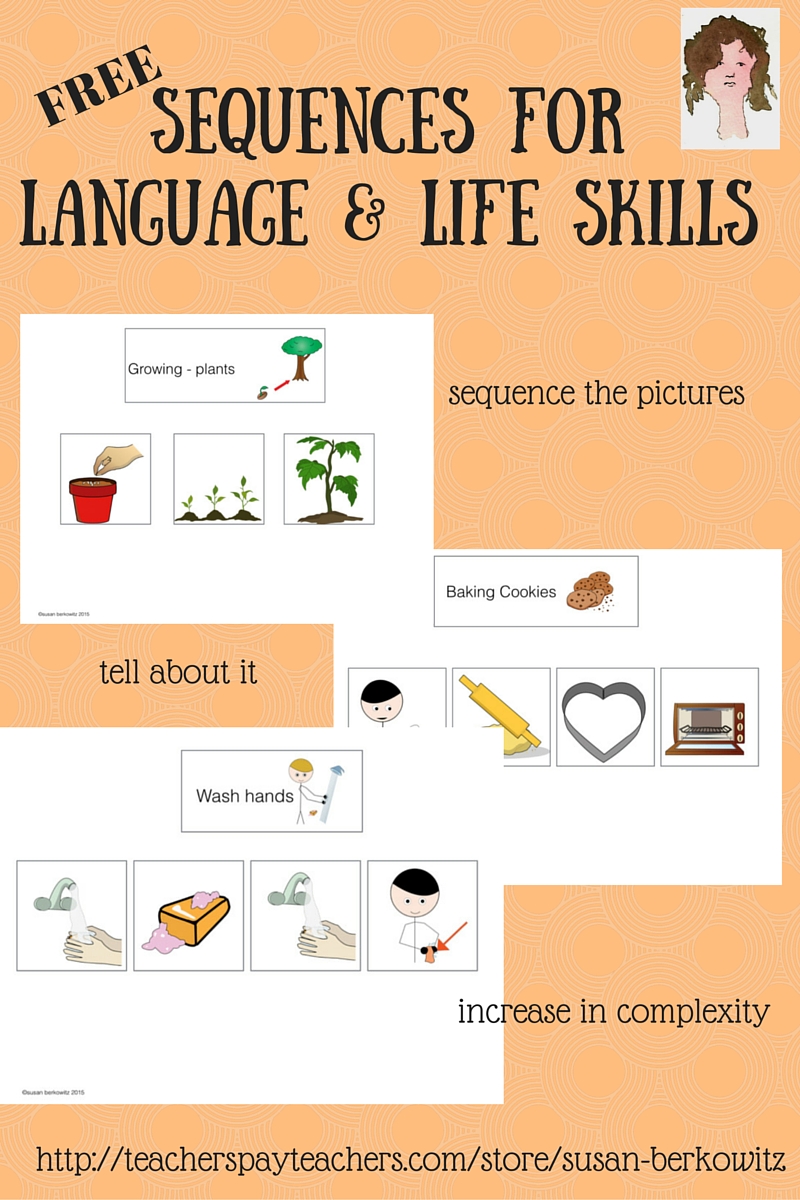 Susan’s Life Skills Freebie - I Heart Sequences - Classroom Freebies