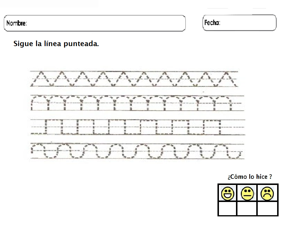 PRE ESCRITURA; ESCRITURA: PRE ESCRITURA
