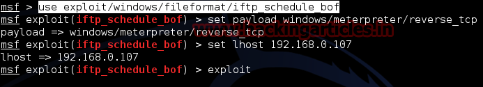 Exploit Remote Windows PC using i-FTP Schedule Buffer Overflow ... Exploit Remote Windows PC using i-FTP Schedule Buffer Overflow ...