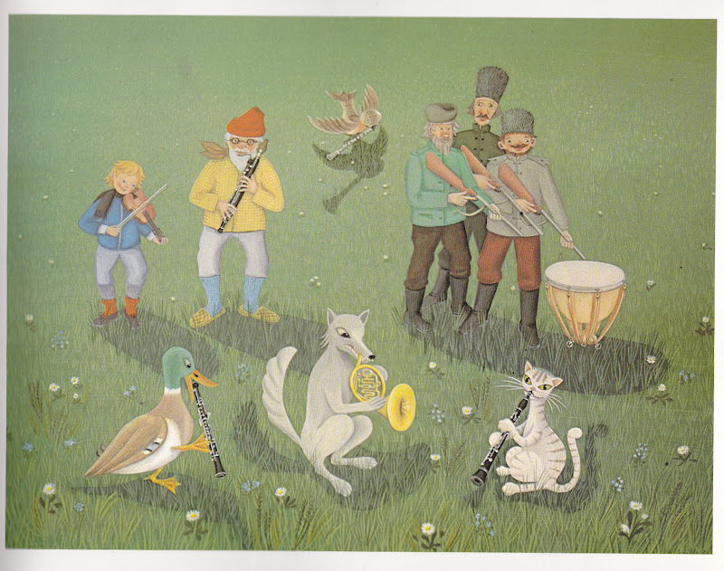 the marlowe bookshelf: Peter and the Wolf