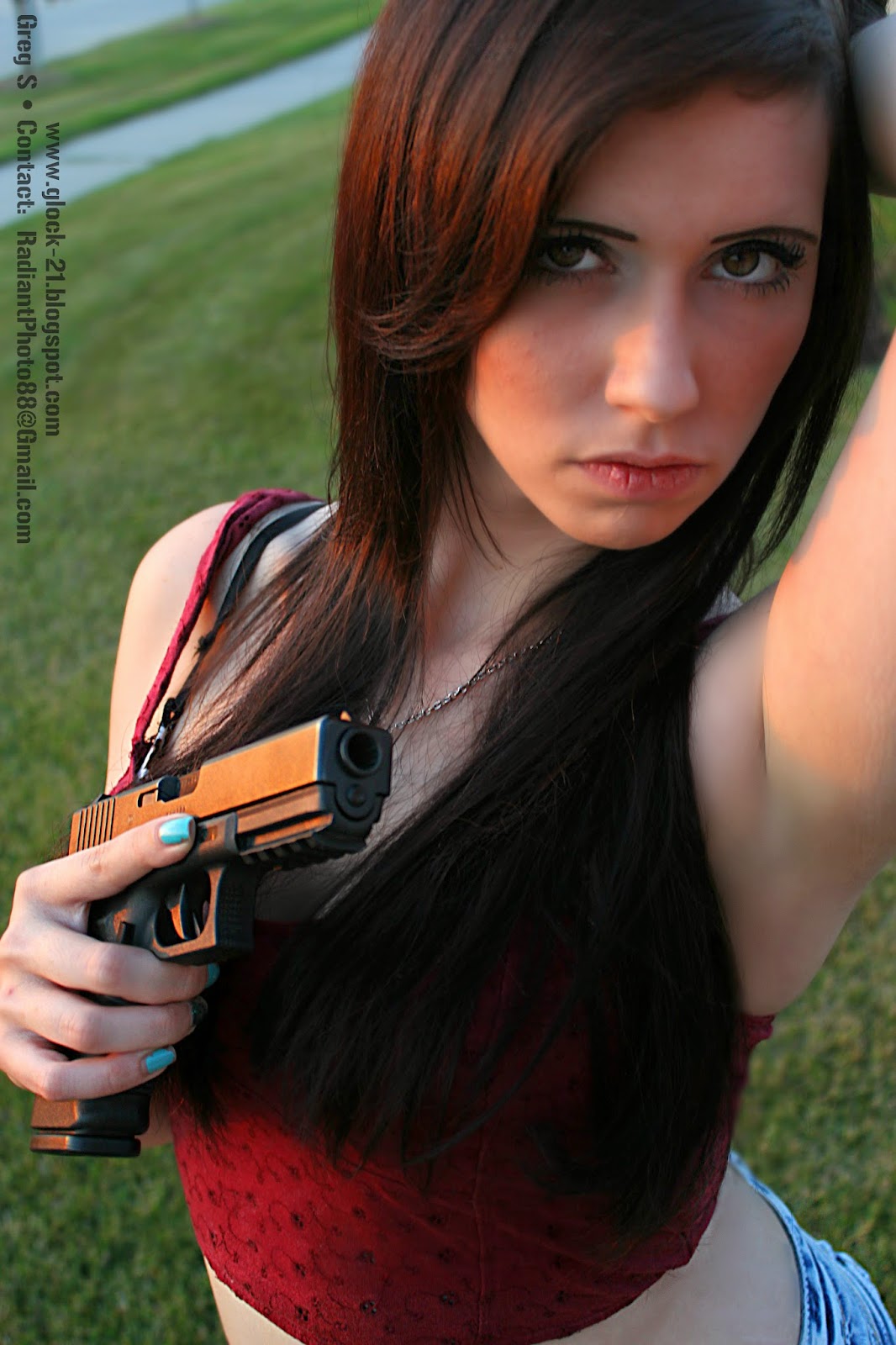 Bullet Points: Introducing Riley our Glock Girl for August