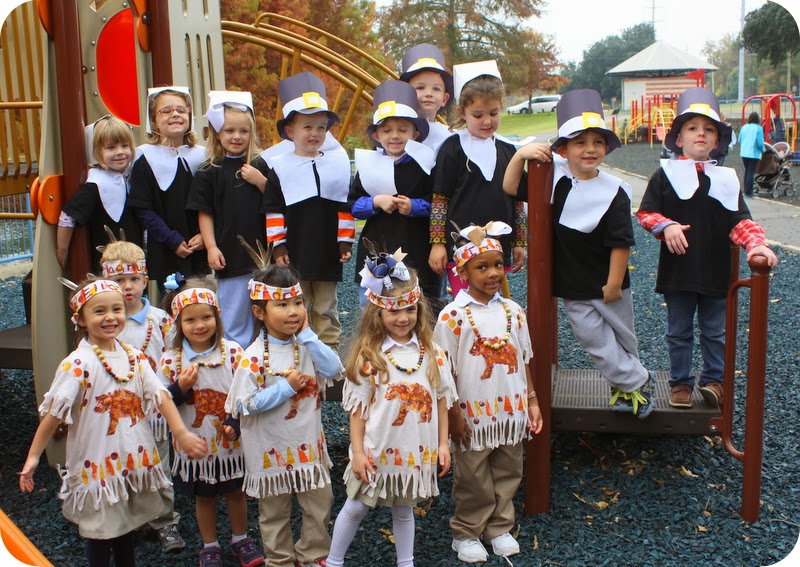 little pumpkin grace: the pilgrims + the native americans {Preschool ...