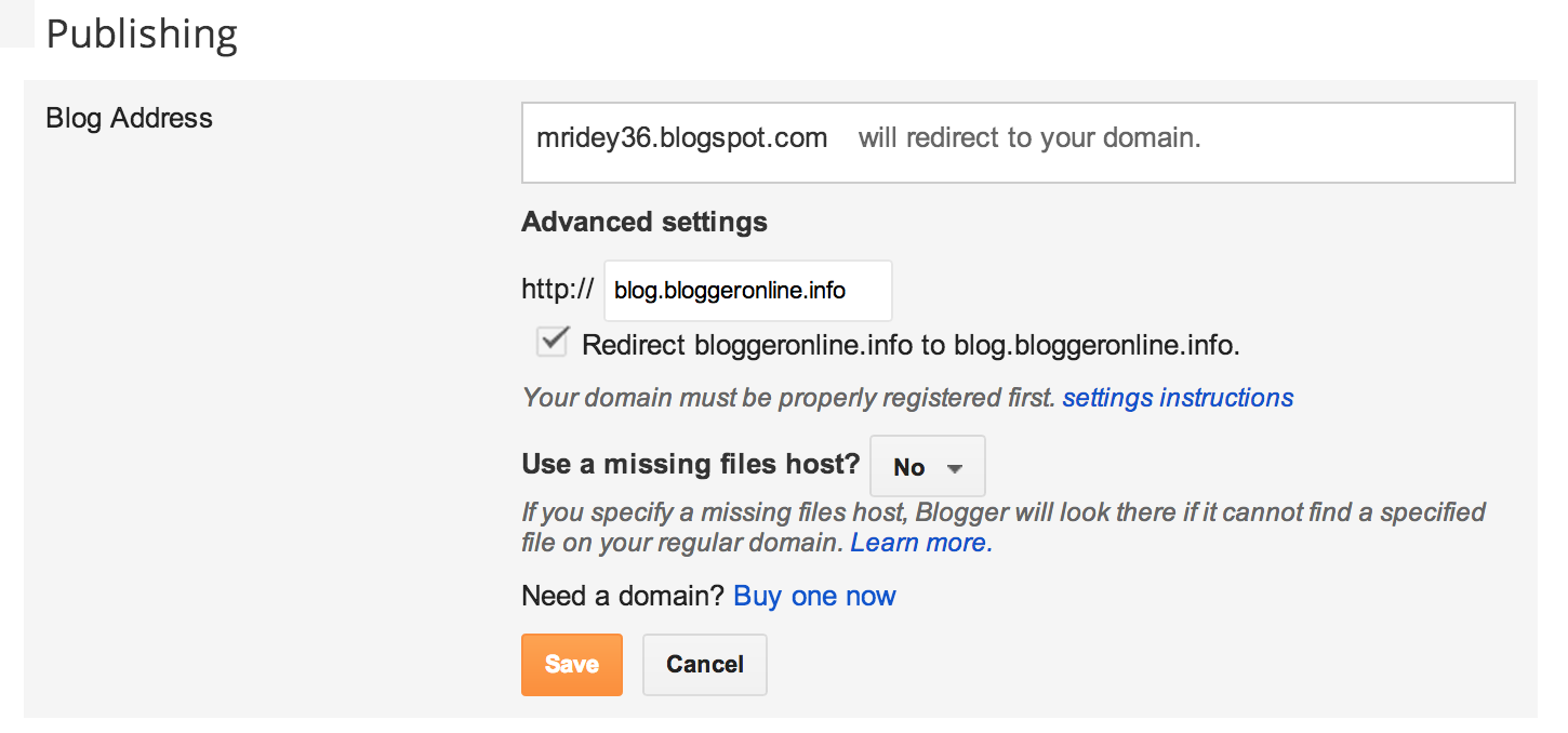 Marc Ridey - Blog: How to setup your Blogger blog with a custom domain ...