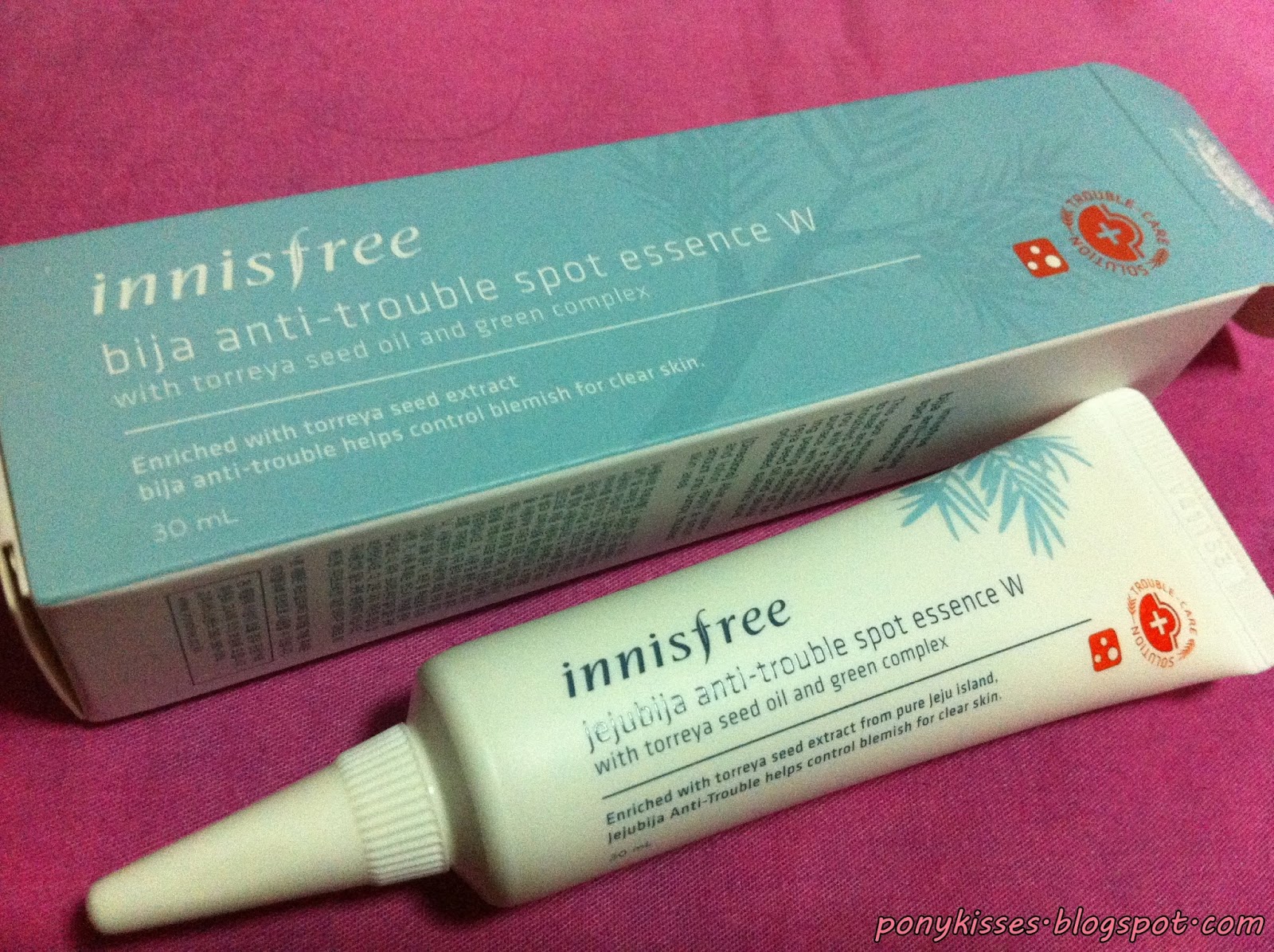 Charel's: Product Review - Innisfree Anti-Trouble Spot Essence W