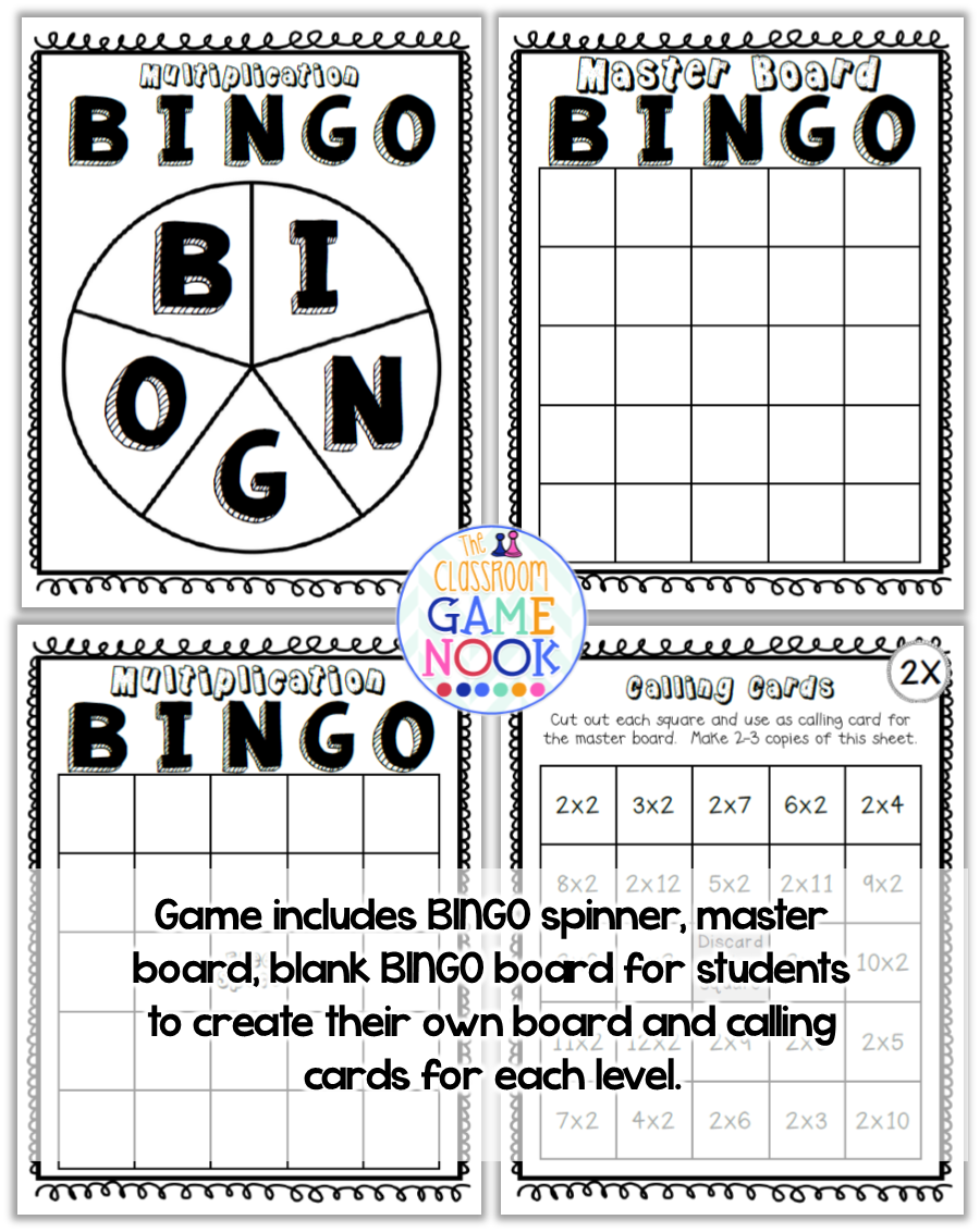 Simply Centers: Multiplication BINGO! {Includes FREEBIE}