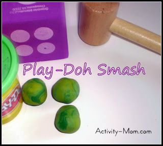 Play-Doh Smash Game - The Activity Mom