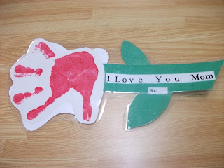 Handprint Flower Mother's Day Craft | Preschool Crafts for Kids