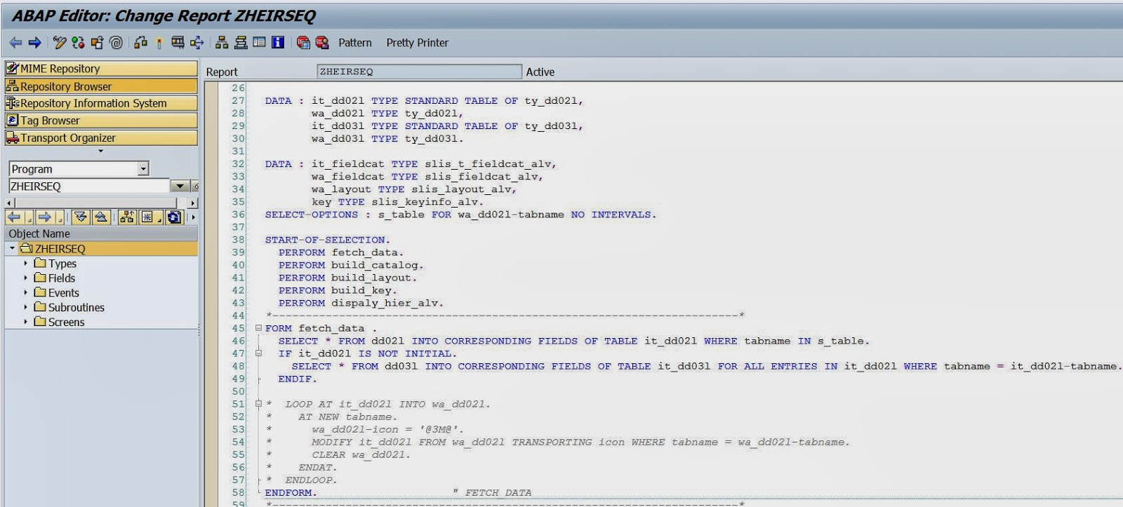 TECHSAP : SAP Code Inspector