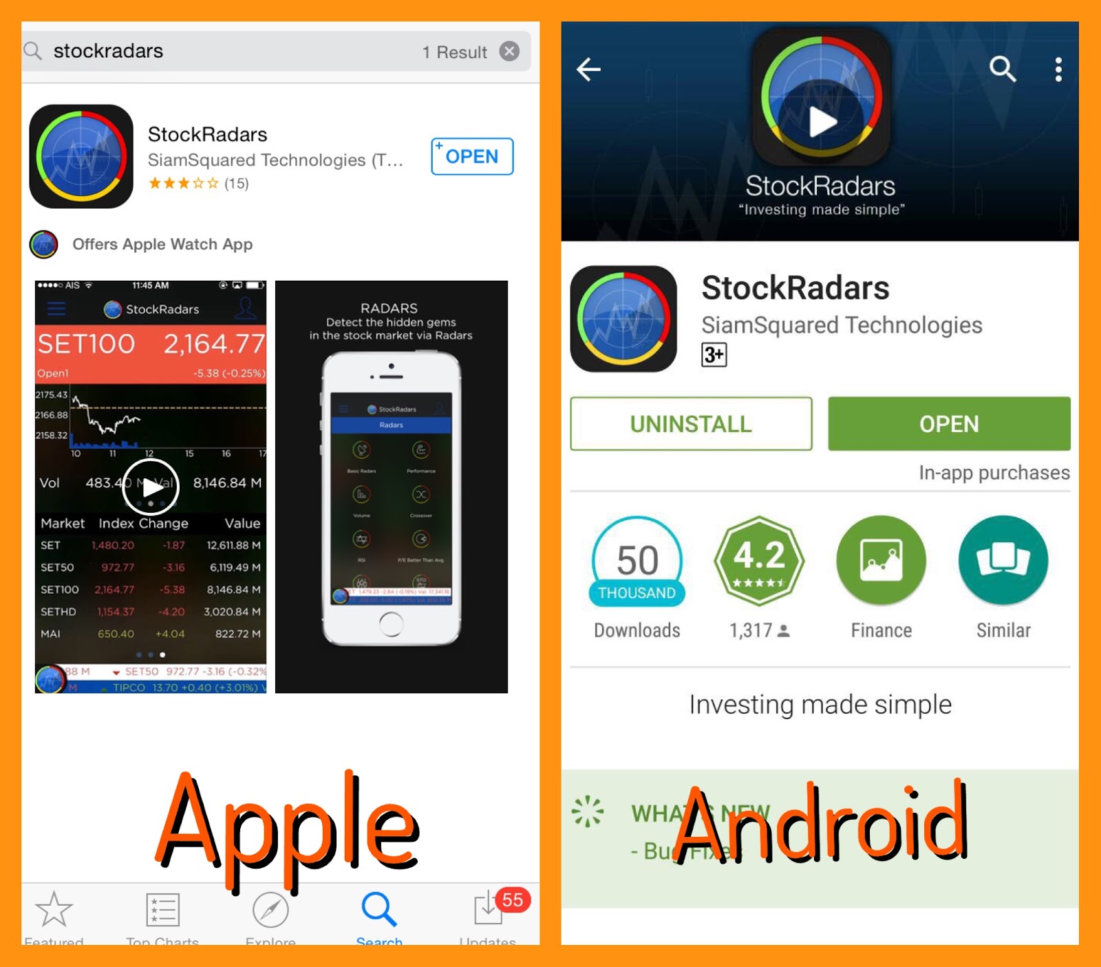 StockRadars:: หาหุ้นเองก็ได้ง่ายจุง - Mao Investor