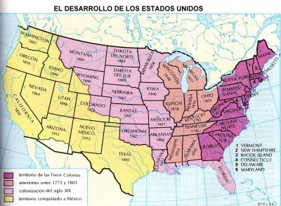 conCiencias Sociales: ESTADOS UNIDOS EN EL SIGLO XIX