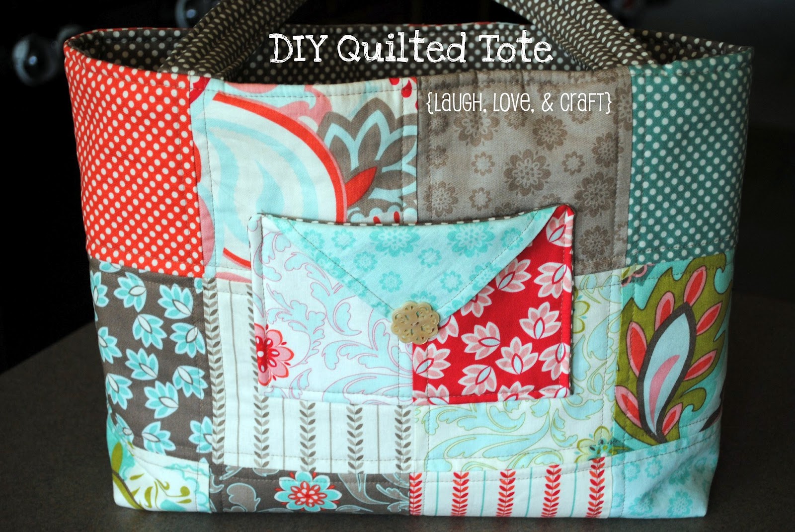 Laugh Love And Craft DIY Quilted Tote Bag laugh-love-and-craft-diy-quilted-tote-bag