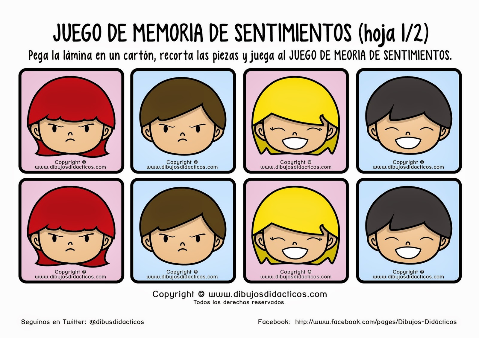 Infantil en potència: Materials per a treballar les emocions Infantil en potència: Materials per a treballar les emocions