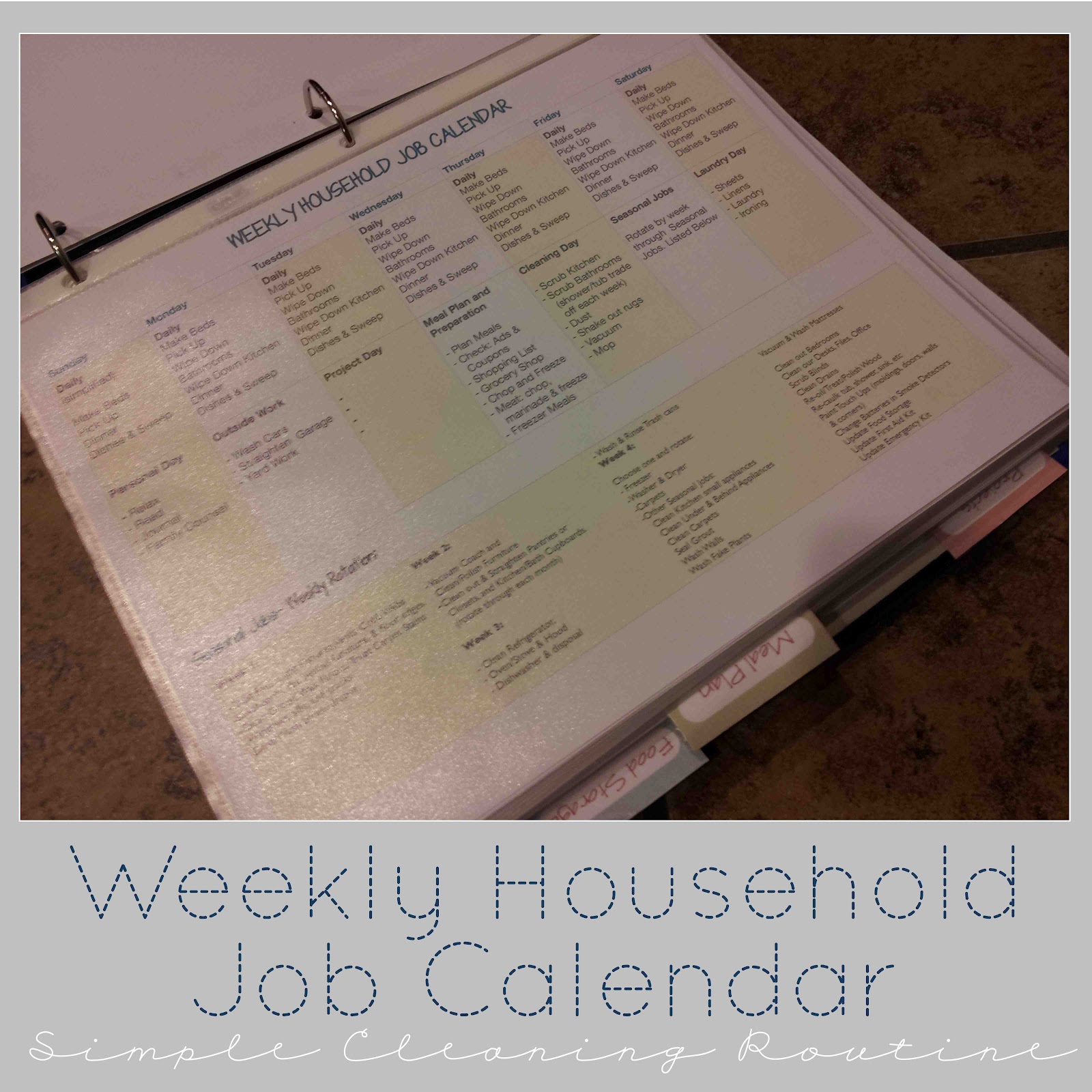 Just Sweet And Simple More Home Organization Printables just-sweet-and-simple-more-home-organization-printables