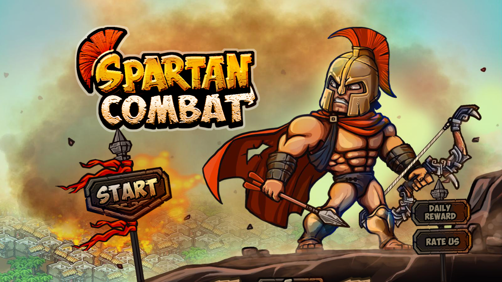 Sleepday นอนกลางวัน เขียนกลางคืน: รีวิวเกม Spartan Combat [Android]