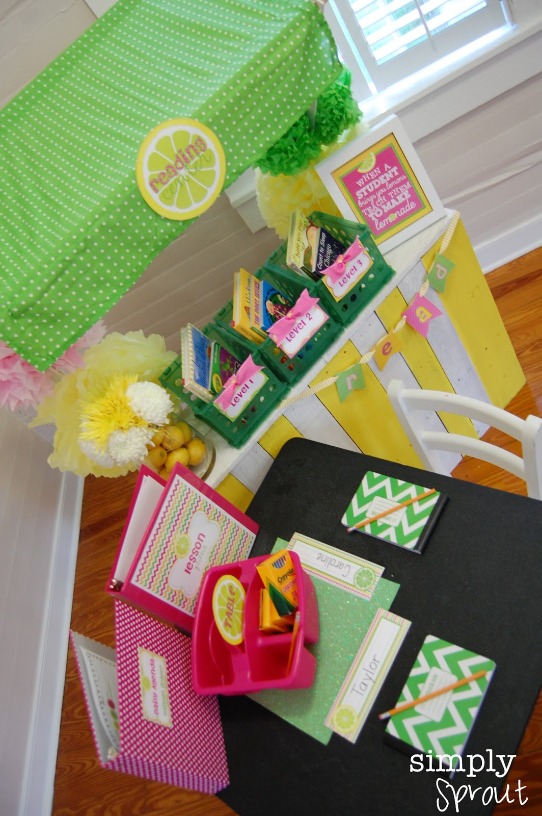 Pink Lemonade Classroom Design Kit - Simply Sprout