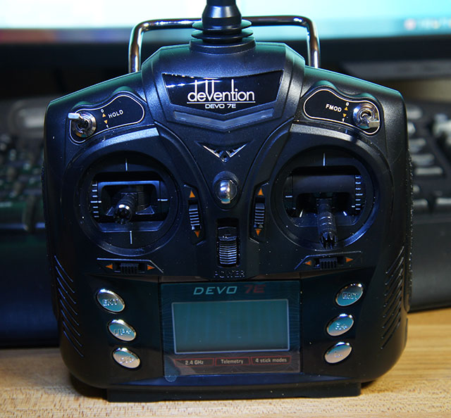 ラジコンヘリとham三昧: devo 7E購入とDEVIATIONインストール