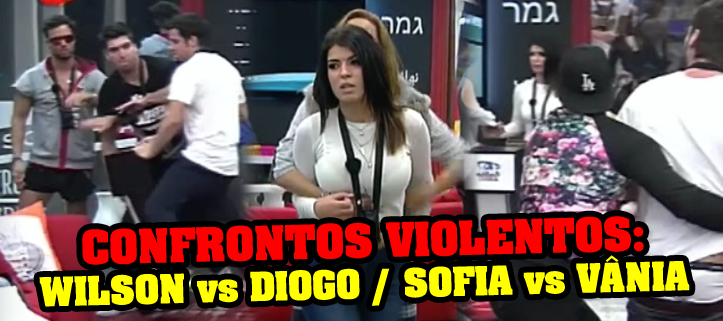 VIDEO COMPLETO dos Confrontos violentos entre DIOGO vs WILSON e SOFIA vs VÂNIA - Zétuga