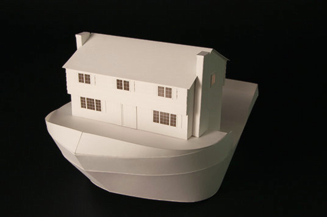 Artist Creates Carefully Constructed Paper Boat Models Of Her Former artist-creates-carefully-constructed-paper-boat-models-of-her-former