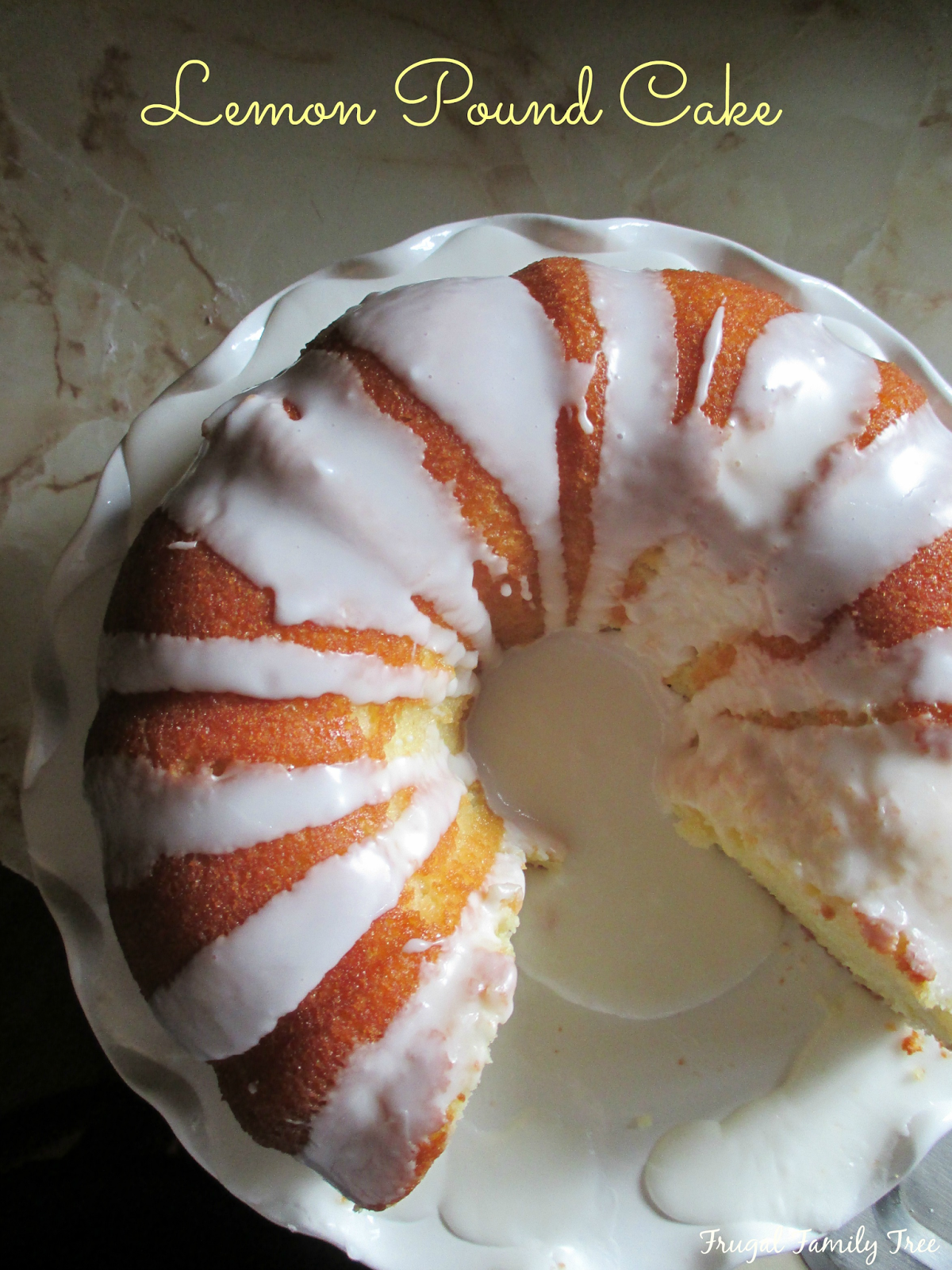 Lemon Pound Cake Frugal Family Tree lemon-pound-cake-frugal-family-tree
