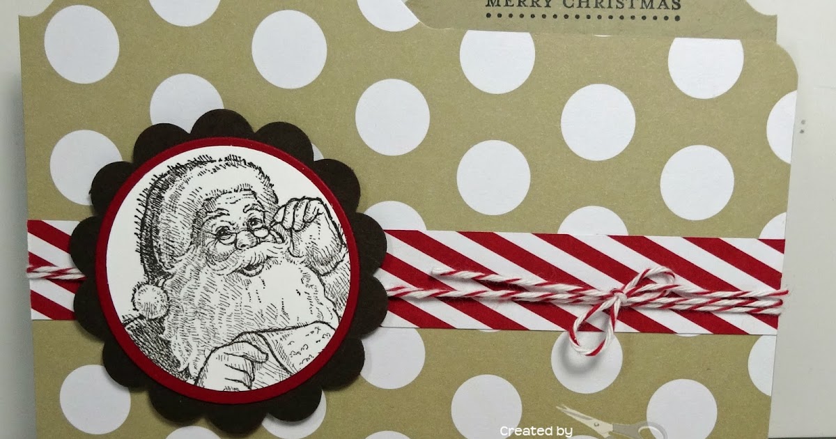 Inking Idaho: Santa File Folder Cards