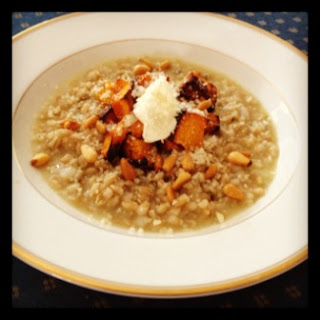 WholeFoodie Kitchen: Barley & Roast Pumpkin Risotto