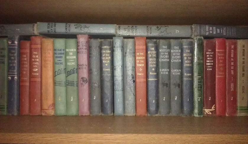 Series Books For Girls Nancy Drew 1940s Style Library Binding series-books-for-girls-nancy-drew-1940s-style-library-binding