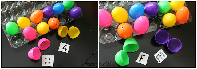 10 Ways to Learn Numbers and Letters with Plastic Easter Eggs ~ Reading ...