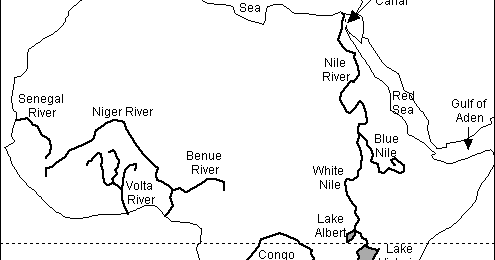 7th grade Social Studies: Africa Physical Map
