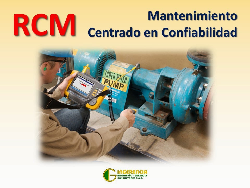 Formared: Capacitación y asesoría Educativa: MANTENIMIENTO CENTRADO EN CONFIABILIDAD RCM