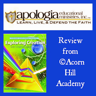 Acorn Hill Academy: REVIEW: Chemistry & Physics, Apologia