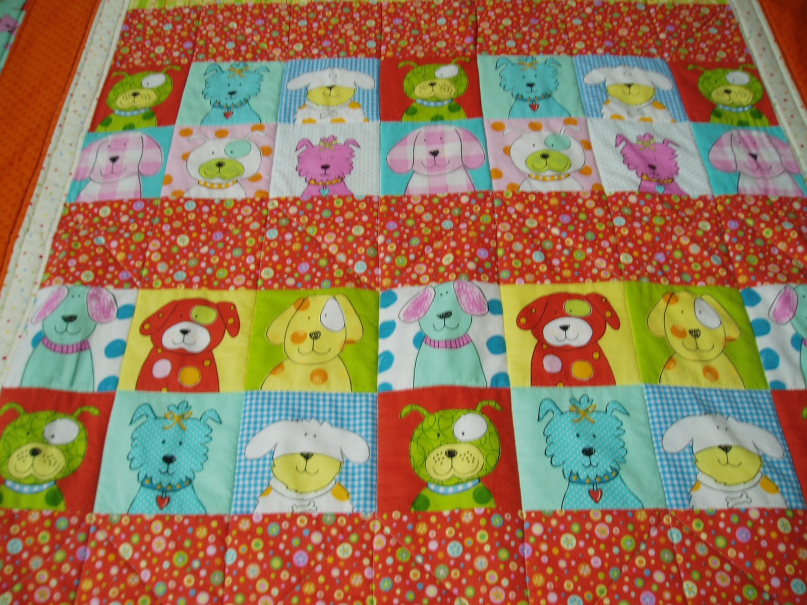 Patchwork de FUNKYPATCH: Colcha para Claudia