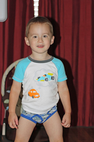 Our Little Hlavaty Life: Big Boy Undies!