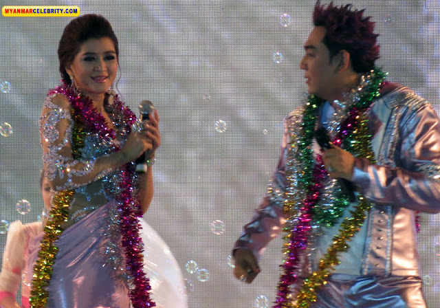 Yan Aung with Beautiful Myanmar Angels