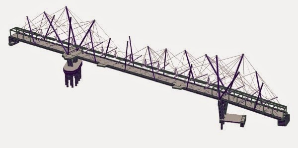 World’s first Tensegrity Bridge - Kurilpa Bridge