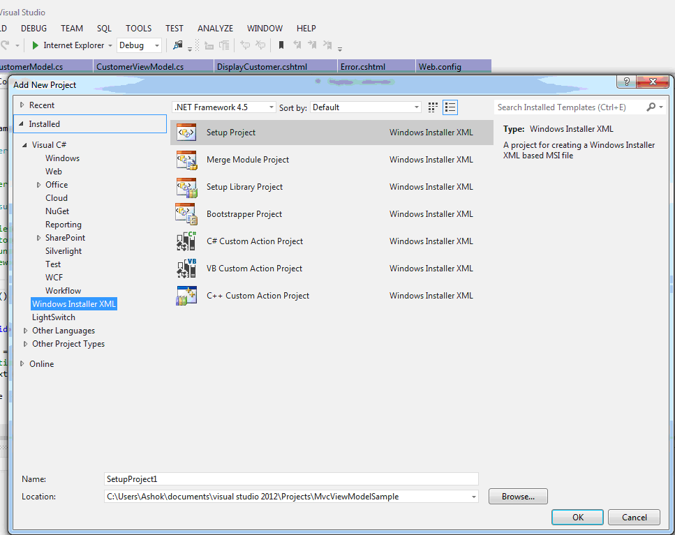 Wix Installer Learning: How to create an Installer for Windows service using Wix Installer