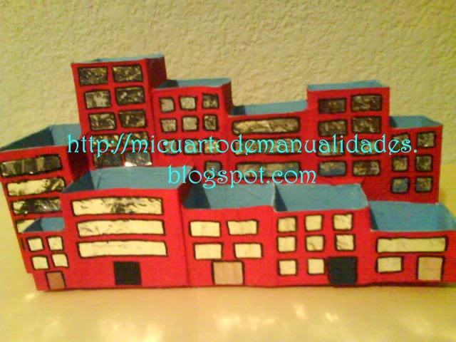 Como hacer un edificio de carton - Imagui