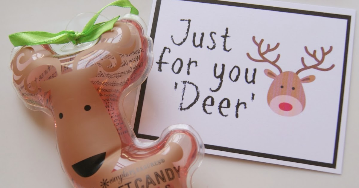 michelle paige blogs: Printable Reindeer Gift Tags