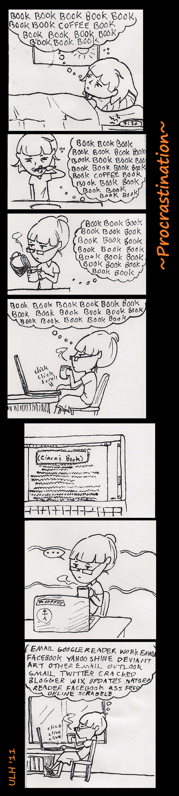 Uly's Comics: Procrastination