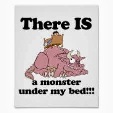 Mummy there is a monster under my bed! | My Crazy Family Story