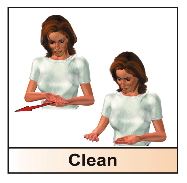 HearMyHands ASL Sign CLEAN good For Earth Day And It s A New Sign hearmyhands-asl-sign-clean-good-for-earth-day-and-it-s-a-new-sign