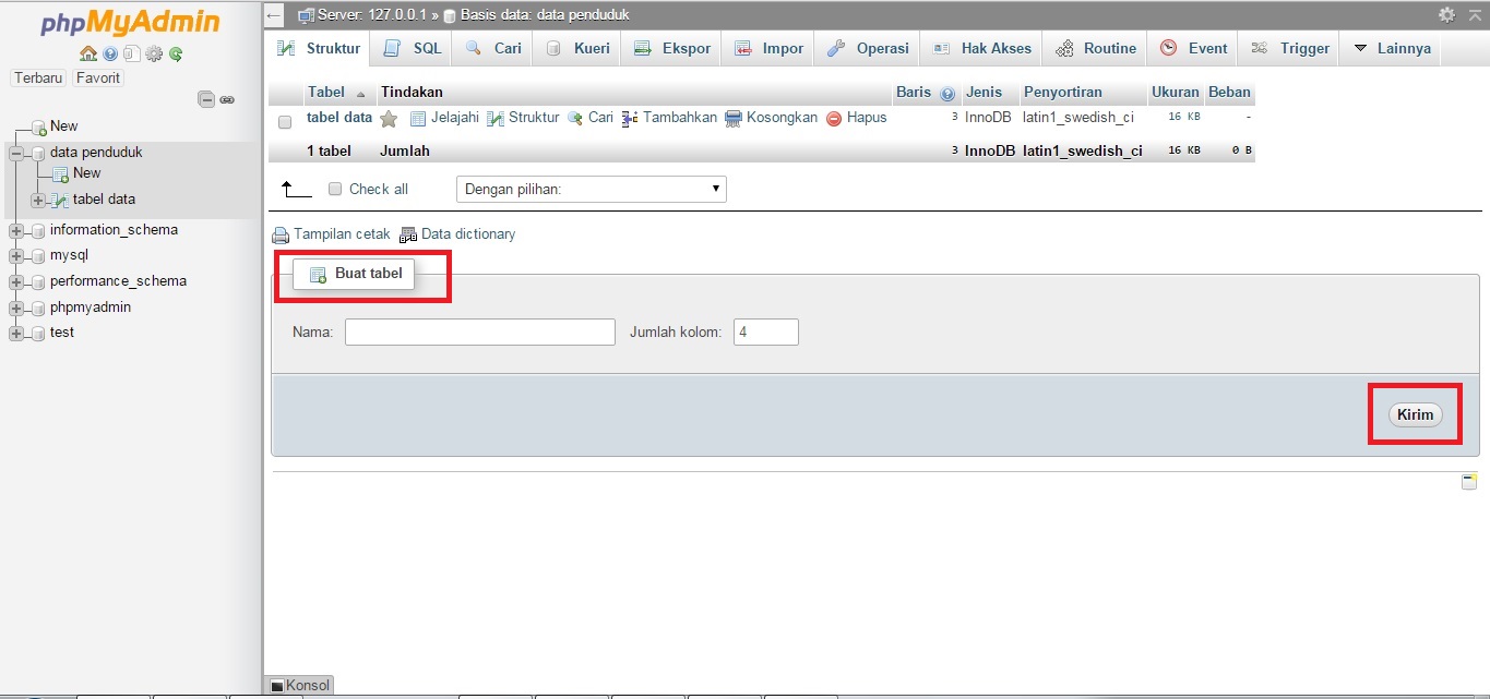 DEERPE: Database MySQL dengan Menggunakan Delphi7