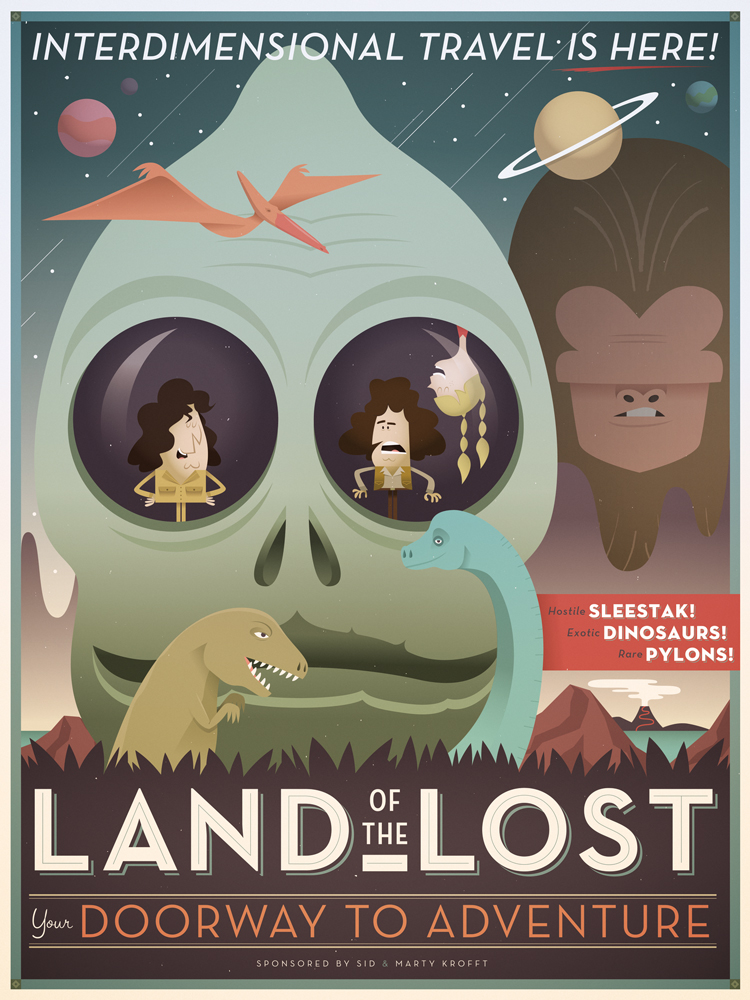 PLANET-PULP // CELEBRATING PULP CULTURE: Land of the Lost