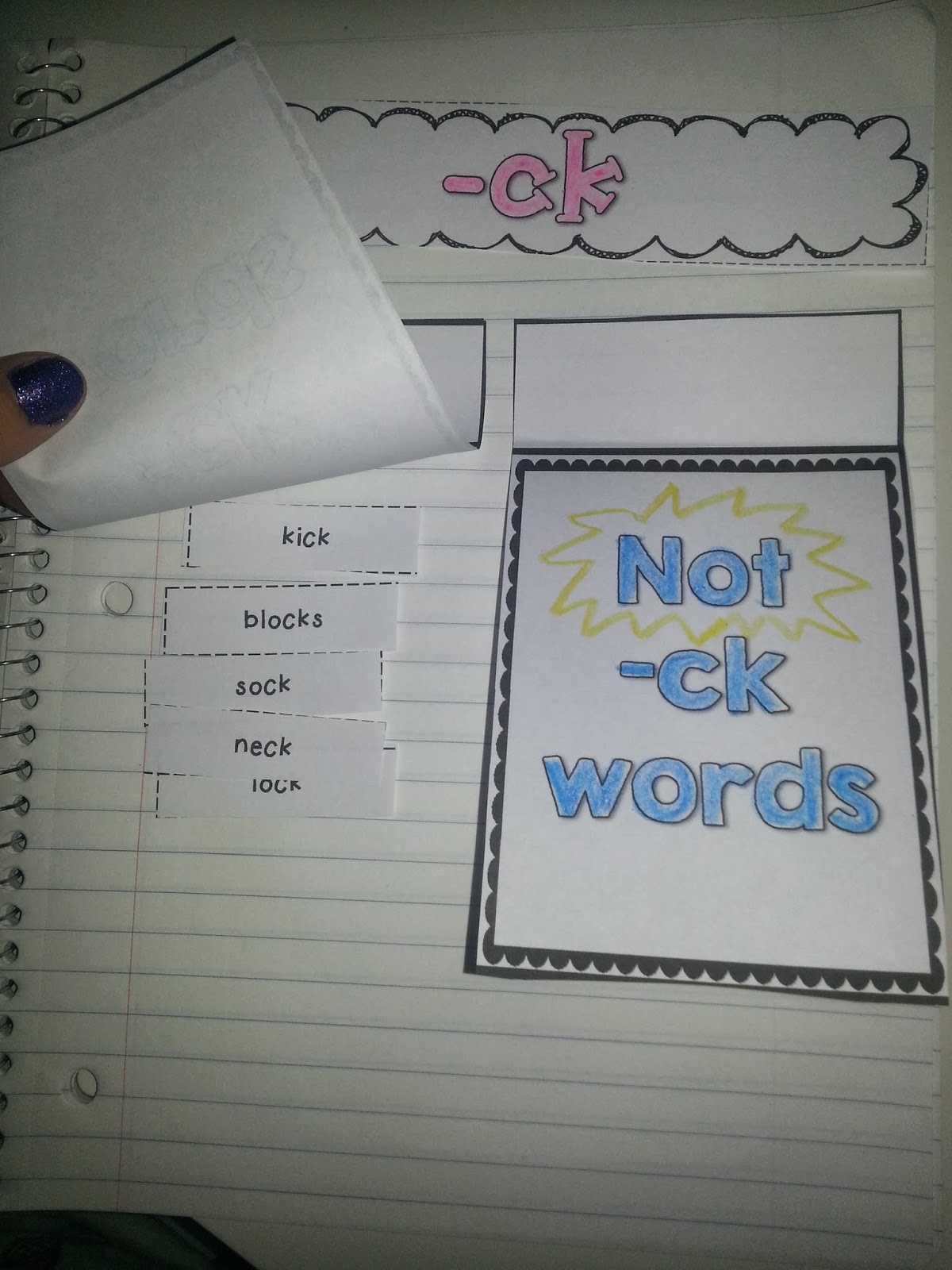 Phonics Interactive Notebook - Elementary Nest