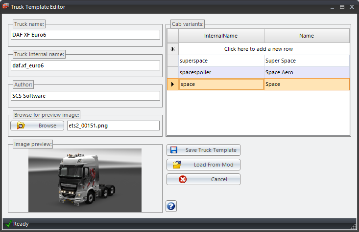 ETS2 Studio: Adding the new DAF Euro 6 to ETS2 Studio