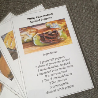 Sewing Barefoot: recipe card shopping lists