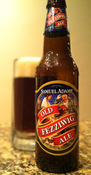 Bob's Brew and Liquor Reviews: Samuel Adams Old Fezziwig Ale