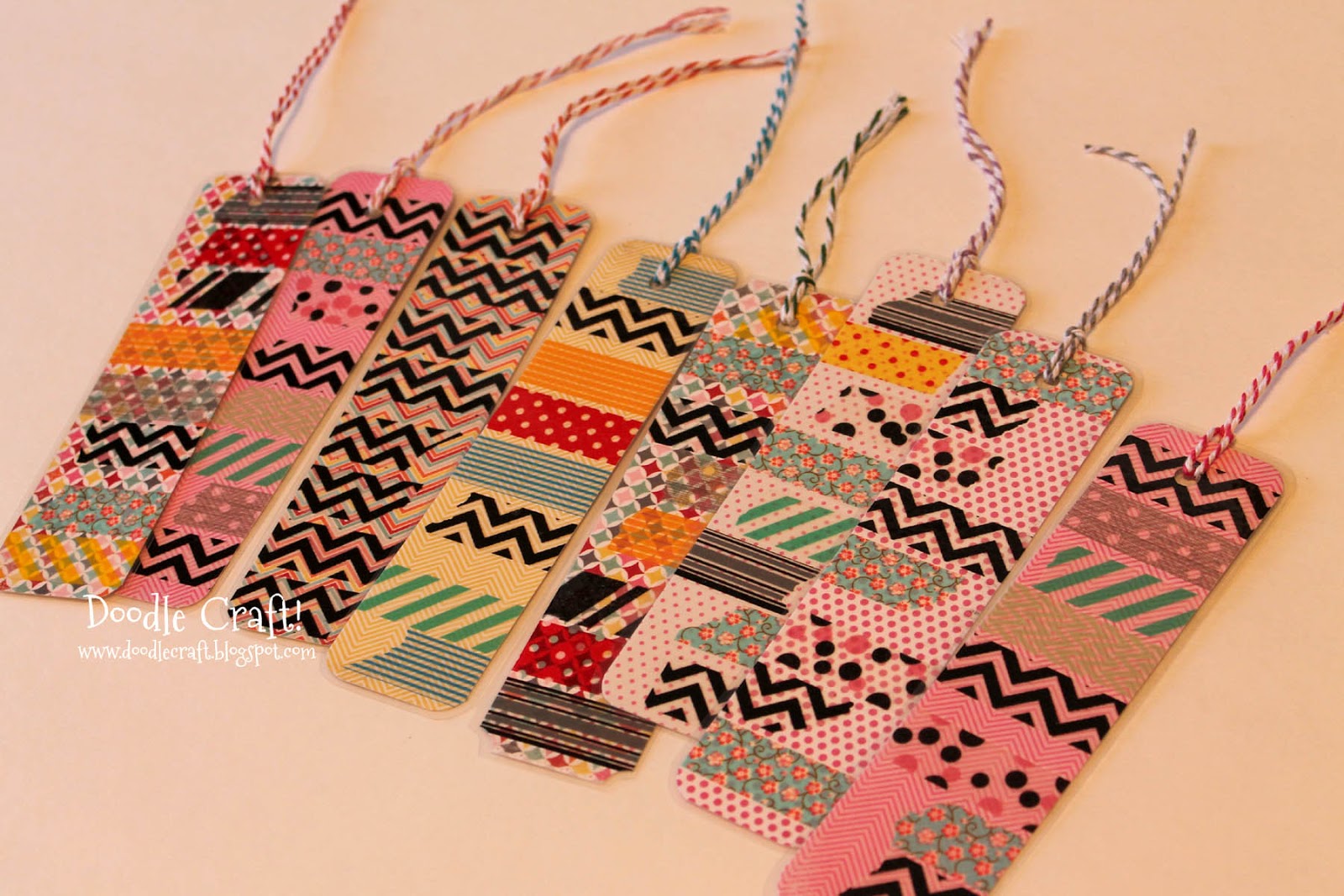 Doodlecraft Washi Tape Bookmarks doodlecraft-washi-tape-bookmarks