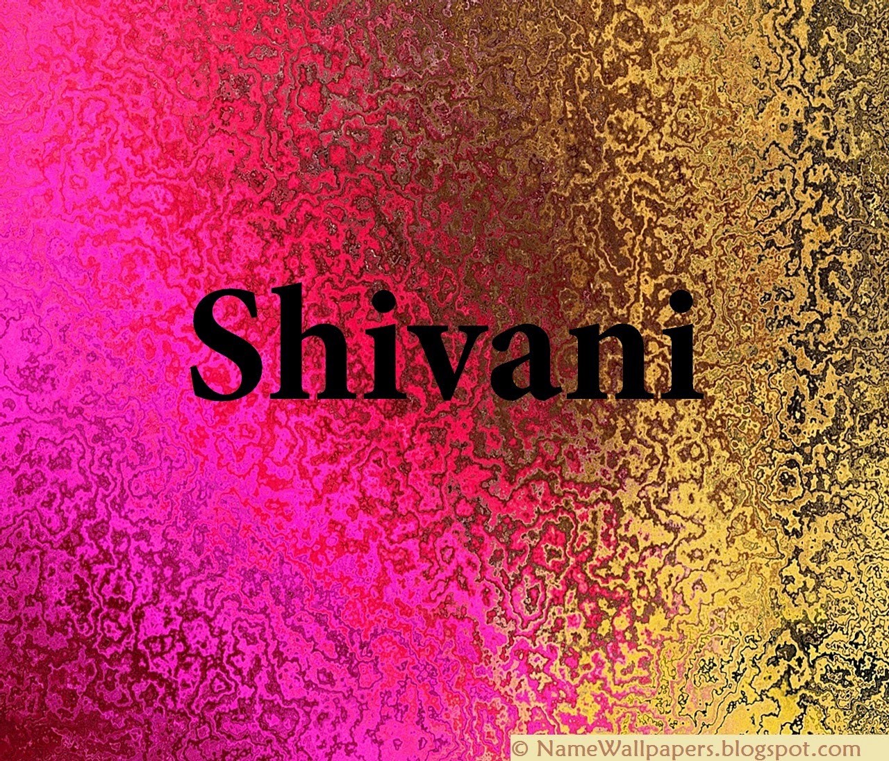 Shivani Name Logo