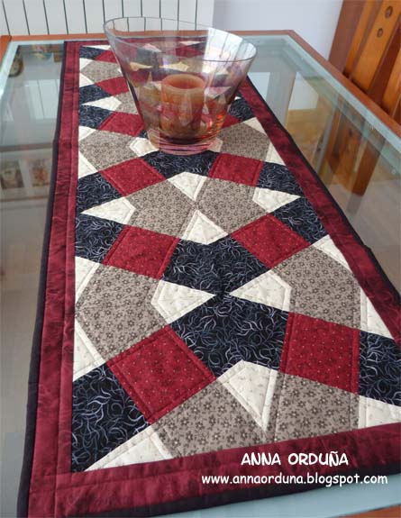 Anna Orduña - Mi Rincón de Patchwork: Camino de Mesa X-Blocks